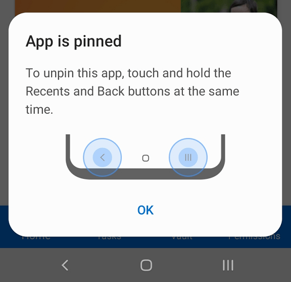 Pin screen feature in Android - InfoSecyour